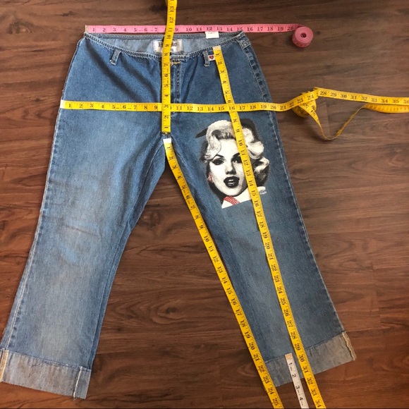 Fragile | Jeans | Vintage Y2k Fragile Marilyn Monroe Cropped Low Rise ...